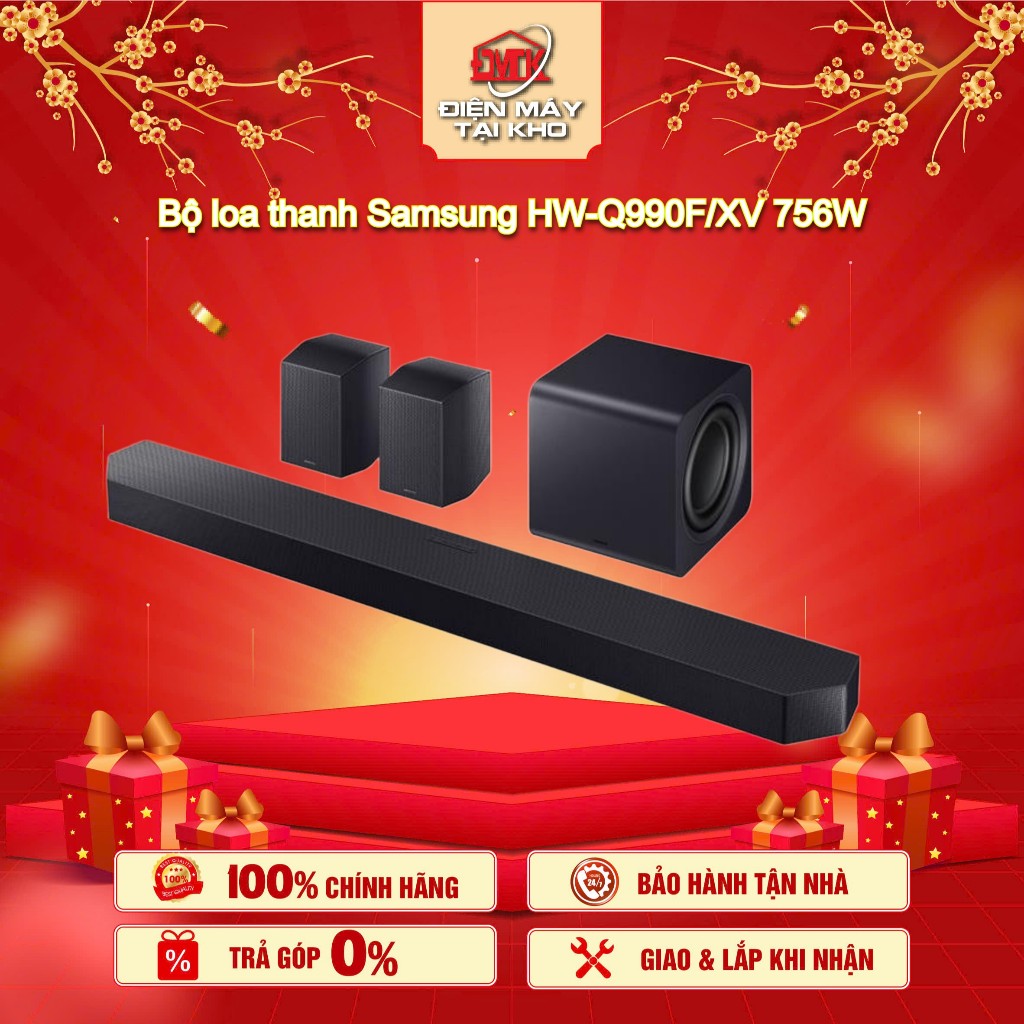 Bộ Loa Thanh Samsung HW Q990F/XV 756W – Âm Thanh Vòm 11.1.4 – Dolby ...
