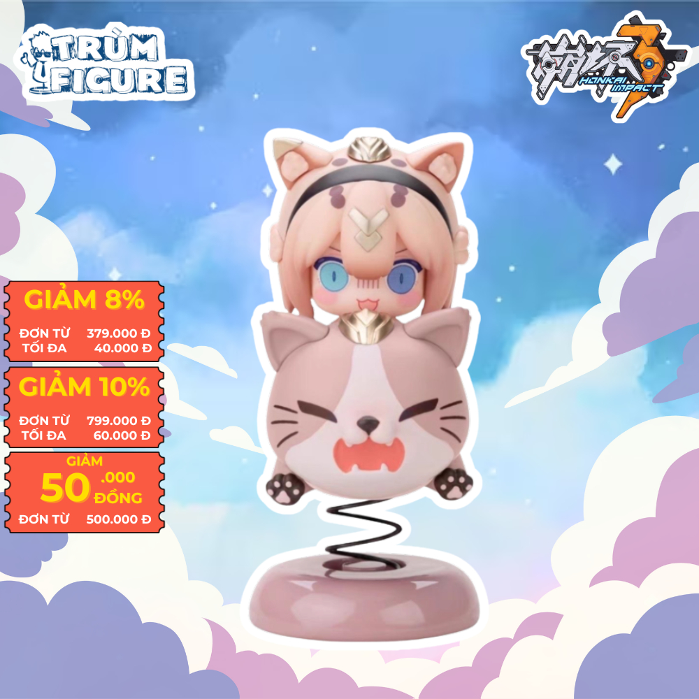 Mô Hình, Figure Pardo Chibi Cưỡi Mèo Honkai Impact 3 - Full Box Trùm ...