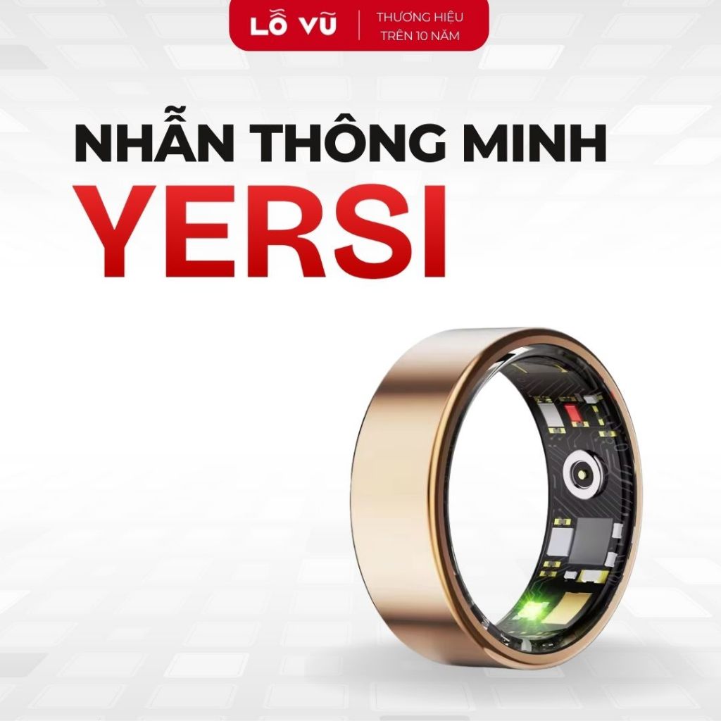 Nhẫn thông minh smart ring YERSI R11M | R12M, Pin tới 10 ngày, Hỗ trợ ...