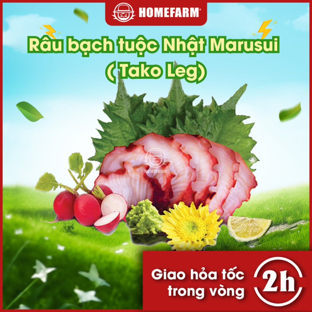 Râu bạch tuộc Nhật Marusui ( Tako Leg) - Homefarm - Ăn sashimi | Shopee ...