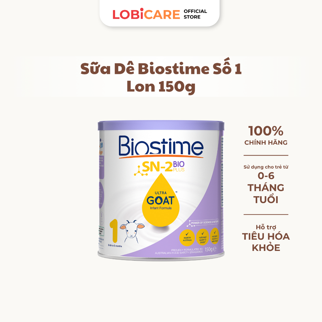 Sữa Dê Tăng Khả Năng Hấp Thu Cho Bé Biostime Ultra Goat Số 1 - Sữa Bột ...