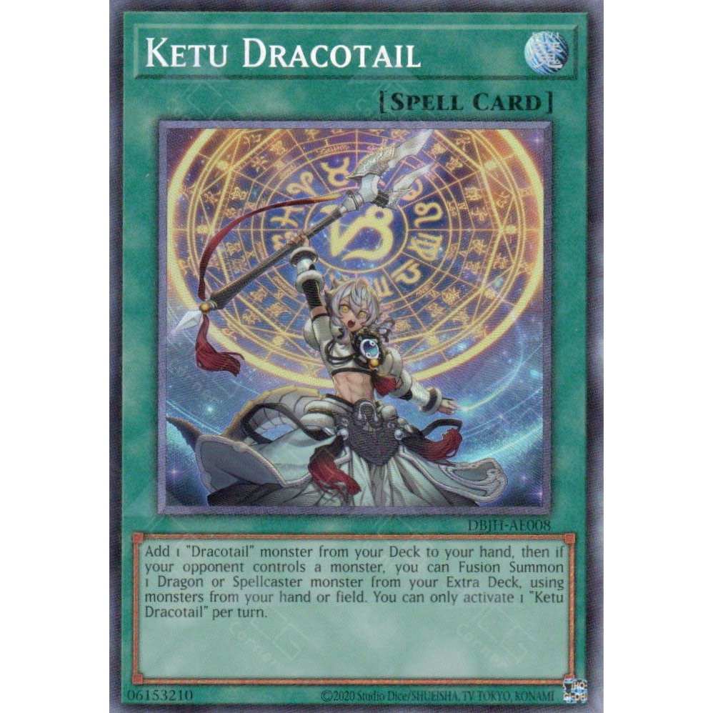 [KW2 Yugioh] [EN-AE] Thẻ bài DBJH-AE008 Ketu Dracotail (N) – Common | Shopee Việt Nam
