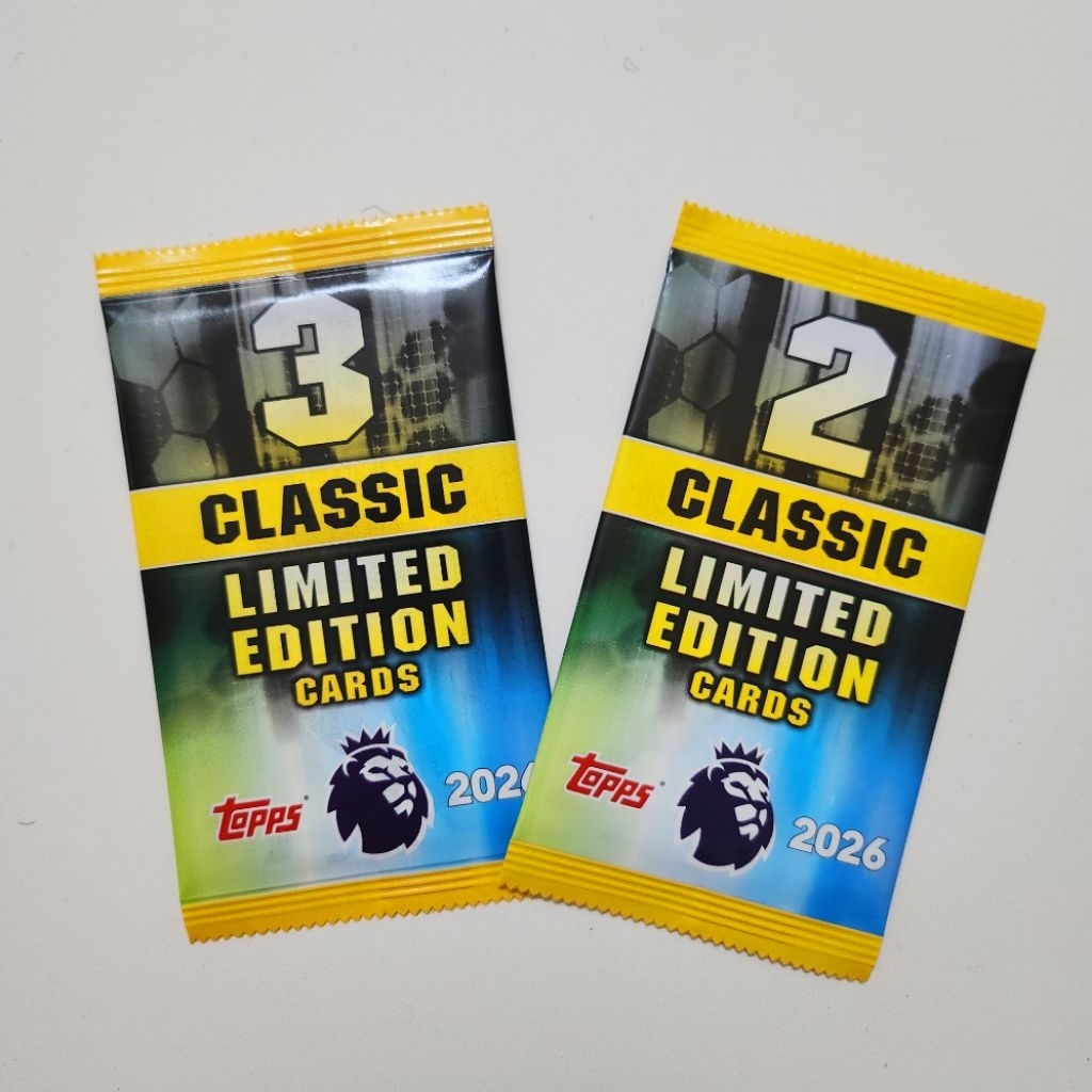 Limited Edition Packet (Thẻ Giới Hạn) - Topps Premier League 2026 Debut ...