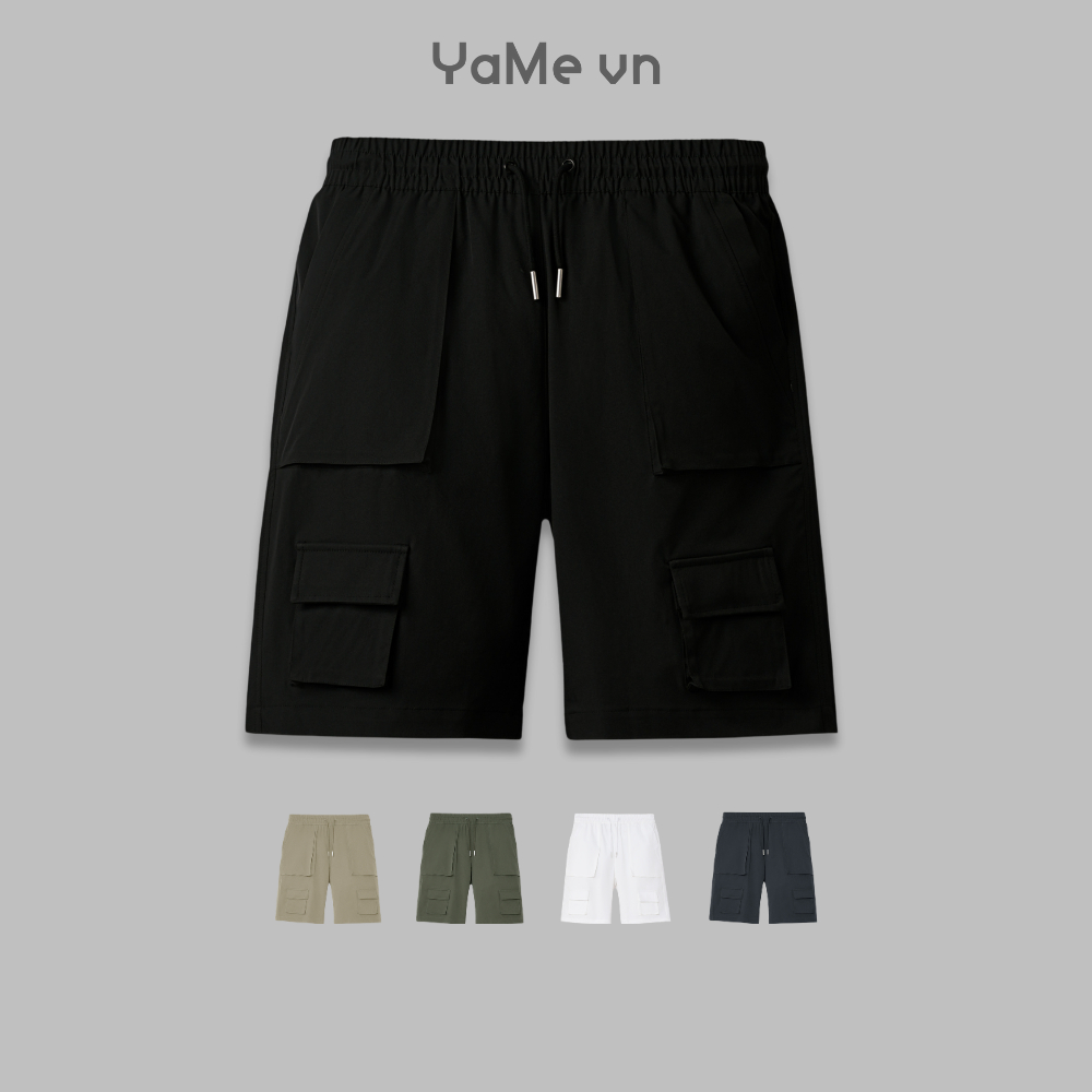 Quần Short Nam Lưng Thun Form Rộng Đơn Giản Thời Trang Thương Hiệu ...