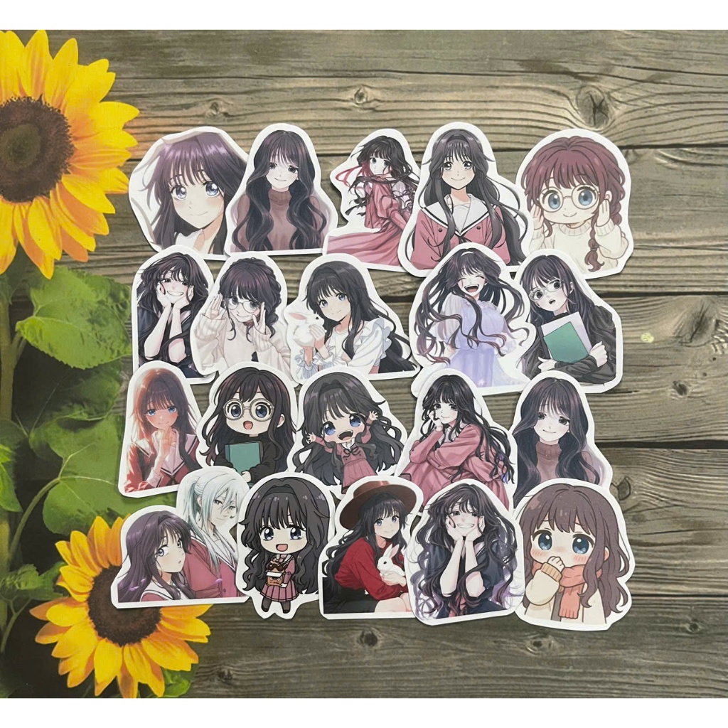 Sticker waguri kaoruko ảnh dán waguri kaoruko | Shopee Việt Nam