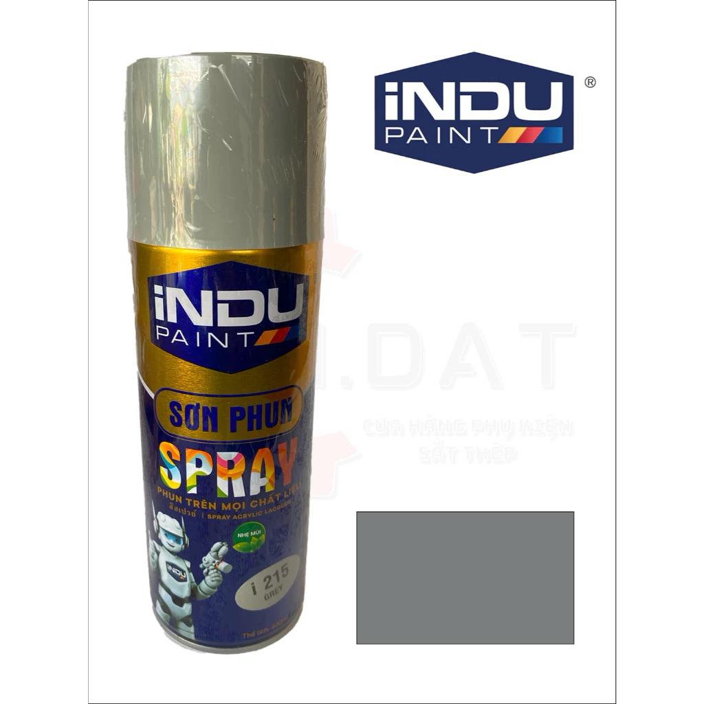 Sơn xịt Indu Paint 400ml phun trên mọi chất liệu | Shopee Việt Nam