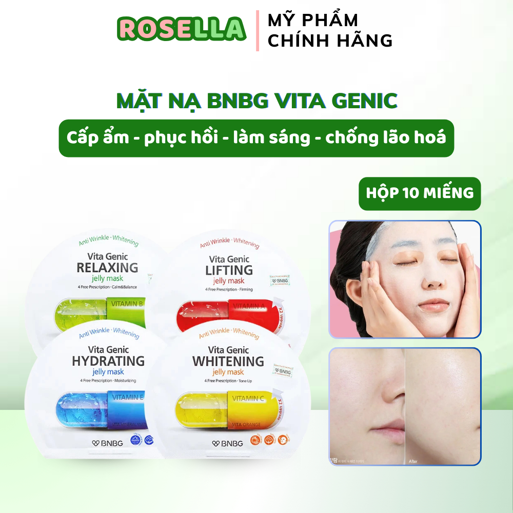 Mask Mặt nạ BNBG Vita Genic Jelly Mask Hàn Quốc Mặt nạ dưỡng da mịn ...