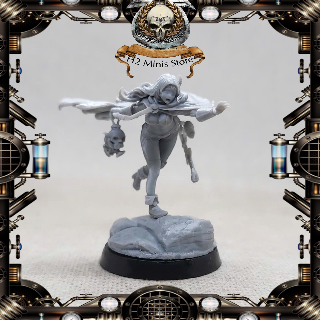[Mô hình in 3D] Mô hình DnD - Pinup Visionary (Kingdom Death Monster ...