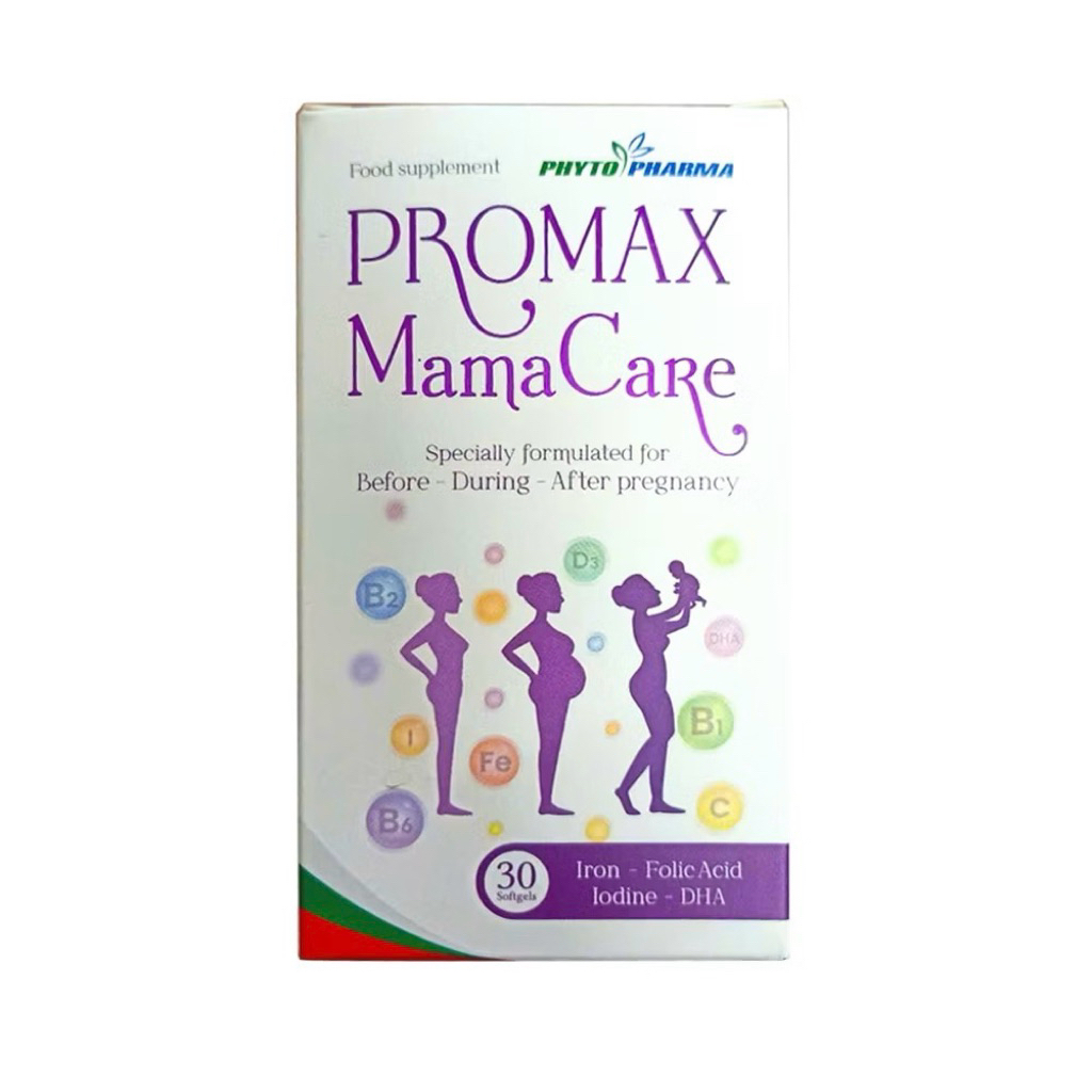 Viên uống PROMAX MamaCare - Bổ sung DHA, EPA, một số vitamin và khoáng ...