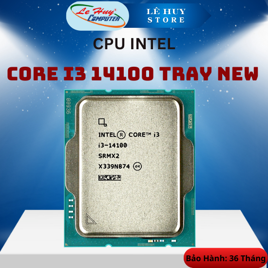 CPU Intel Core i3 14100F Tray / I3 14100 Tray / Core i3 12100F Tray ...