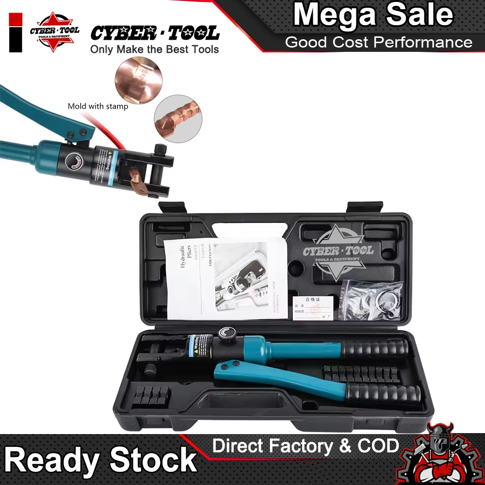 Kìm ép cốt thủy lực YQK-300, YQK-400, Kìm bấm cos thủy lực | Shopee ...