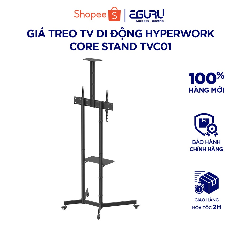 Giá Treo TV Di Động HyperWork Core Stand TVC01| Hàng Chính Hãng Bảo ...