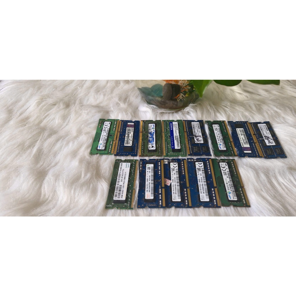 Ram Laptop DDR2/DDR3 4GB/2GB/1GB bus 667/800/1066/1600 nhiều hiệu tháo ...