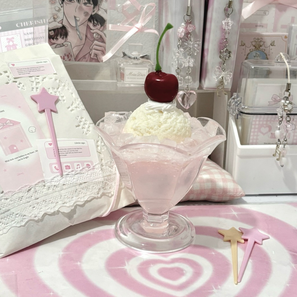 Ly soda cream decor xinh xắn(phần kem và phần ly tách rời) | Shopee ...