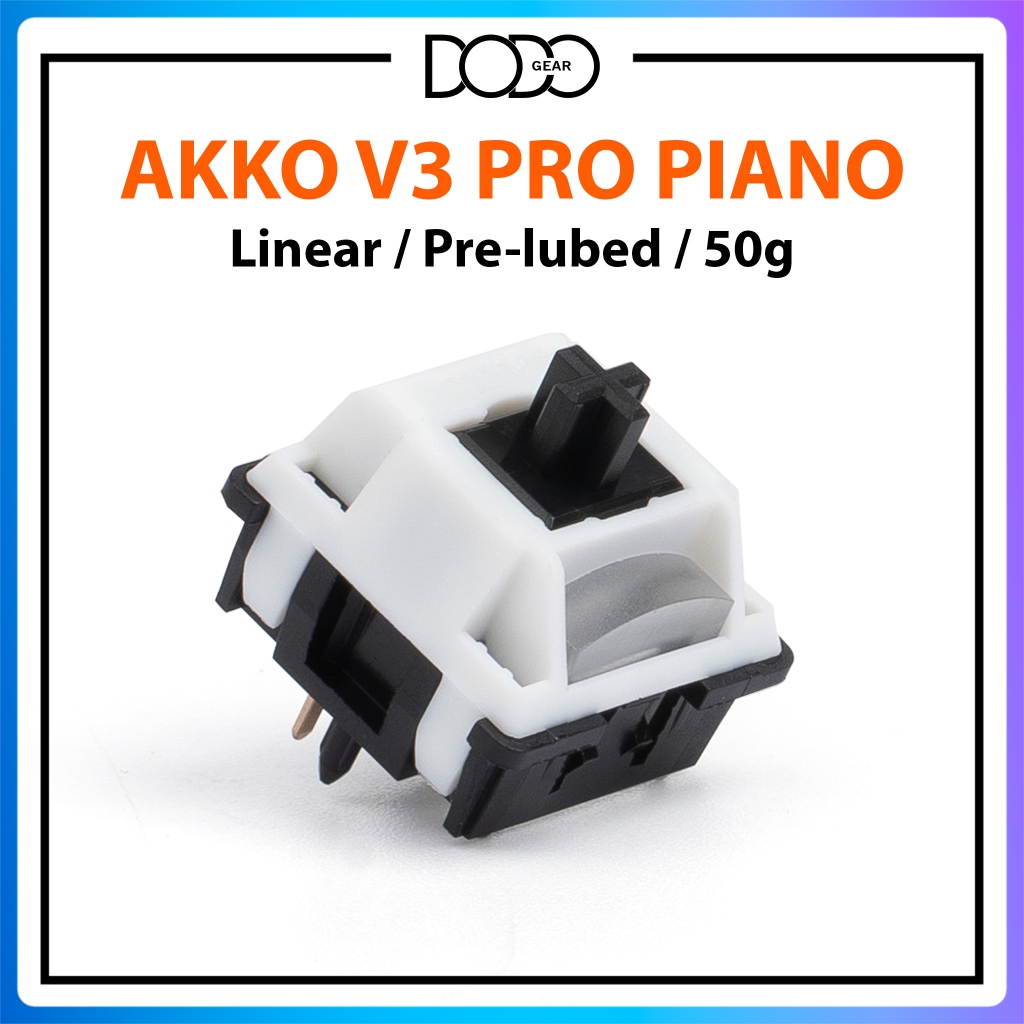 Switch Akko V3 Pro Piano 5 PIN Linear 50g công tắc bàn phím Switch Akko ...