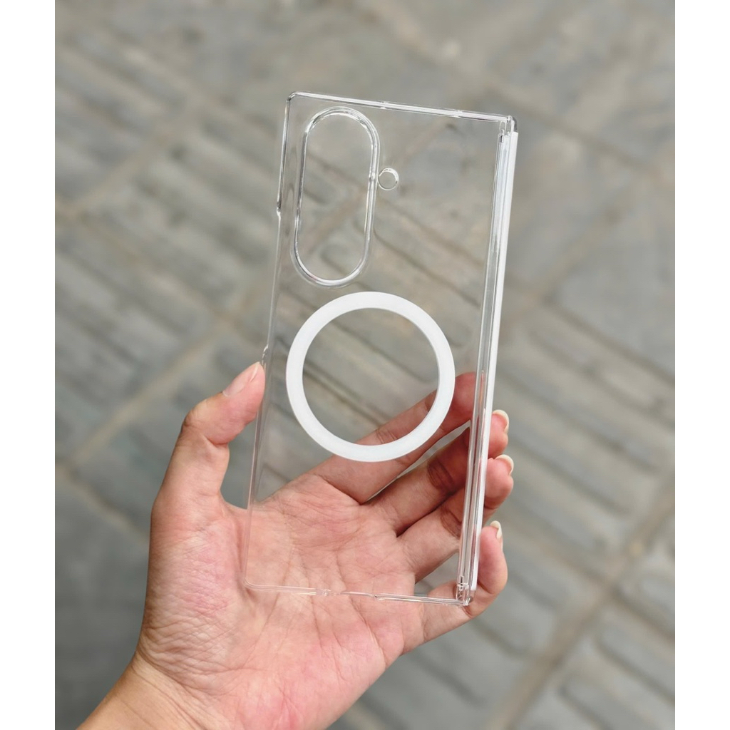 Ốp lưng X-Level trong cứng Hỗ trợ sạc cho Samsung Z Fold 7 bảo vệ lưng ...