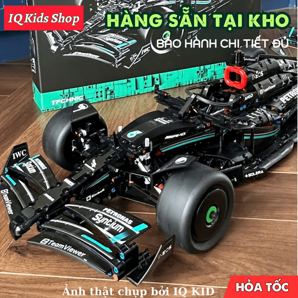Mô Hình Lắp Ráp Siêu Xe Đua Mec F1 Black Tỉ Lệ 1:8, 1:10, 1:18 Fullbox ...