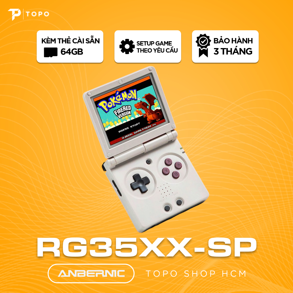 Anbernic RG35XX SP - Máy chơi game cài sẵn HĐH MuOS 2025 và kho game ...