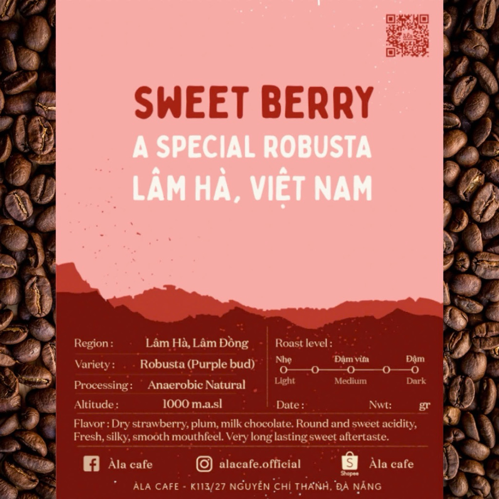 Special Robusta Sweet Berry Lâm Hà gói 250g rang Medium | Shopee Việt Nam
