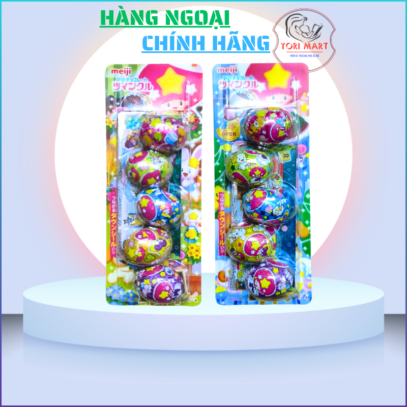 [HSD T8-2026] Kẹo trứng soccola Meiji cho bé từ 1t Nội địa Nhật ...
