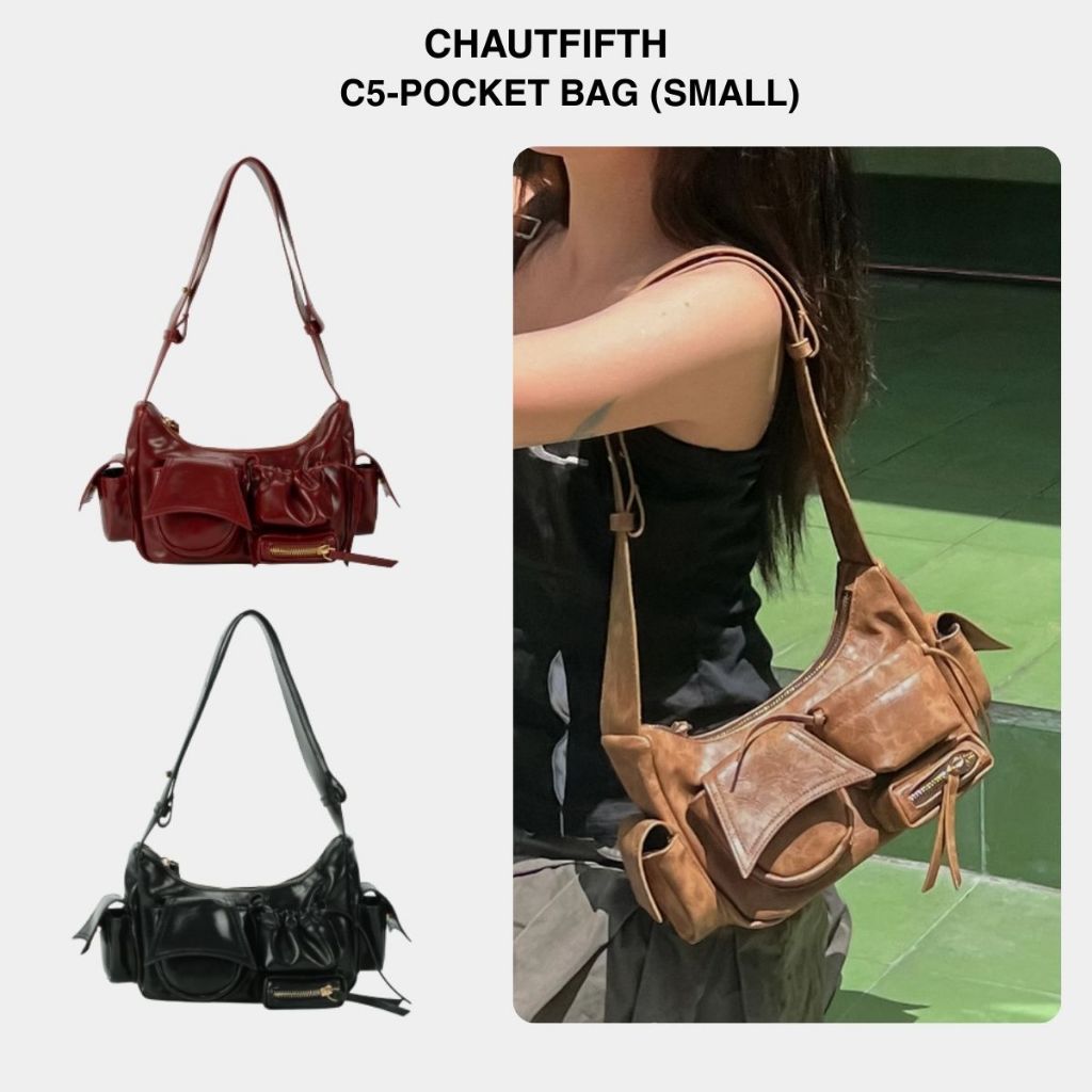 Túi xách C5-POCKET size nhỏ (S) - CHAUTFIFTH | Shopee Việt Nam