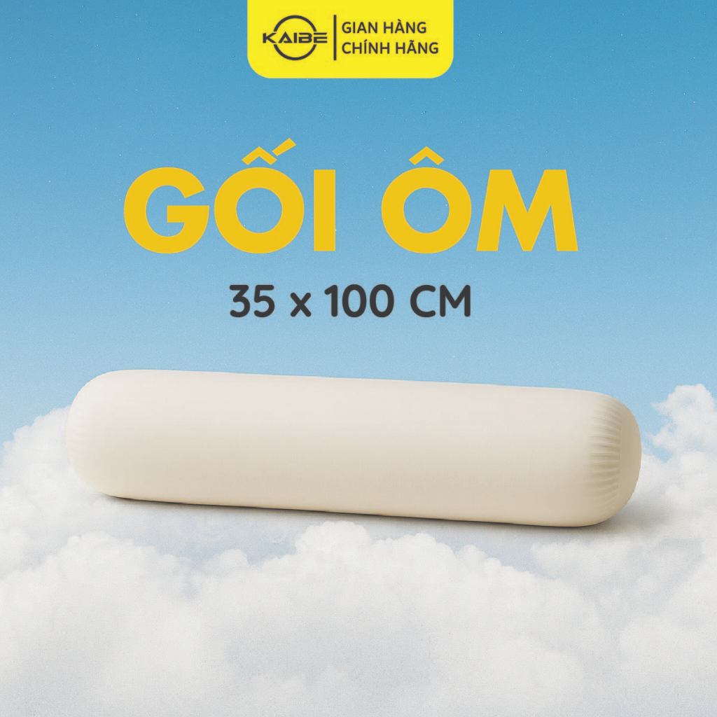 Ruột Gối Ôm Ép Hơi 35x100cm KaiBe | Gối Ôm Người Lớn 1 Cái, Êm Ái, Ngủ ...