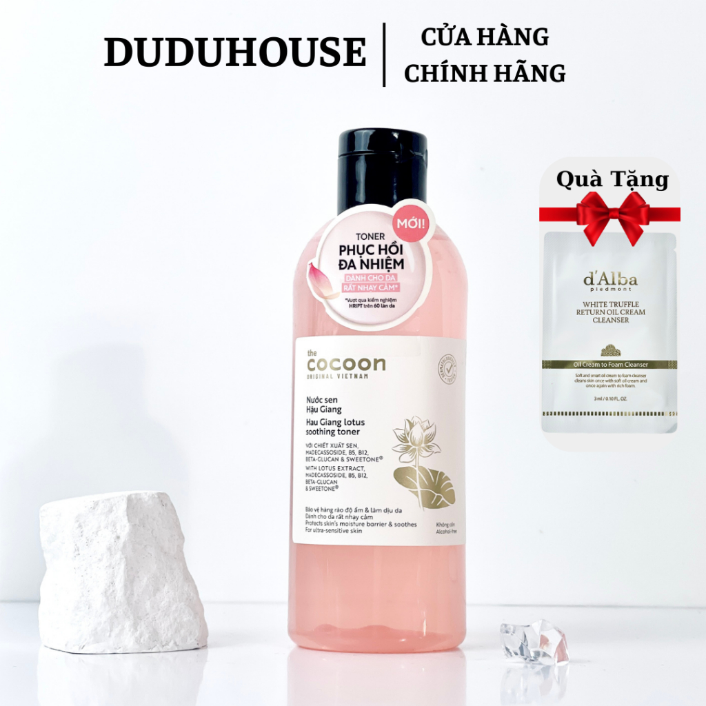 Toner sen Hậu Giang Cocoon giúp phục hồi, cấp ẩm và làm dịu da 310ml ...