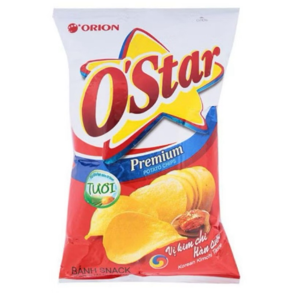 Bịch NHỎ 10 gói bim bim Khoai Tây Swing/Ostar /Toonies Các Vị Kim Chi ...