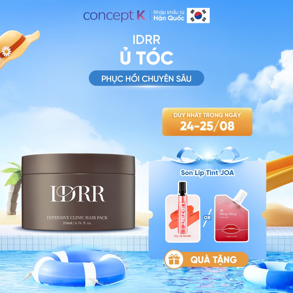 Ủ Tóc Phục Hồi Chuyên Sâu Cho Tóc IDRR 200ml | Shopee Việt Nam