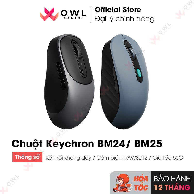 Chuột không dây Keychron BM24/ BM25 (Hàng chính hãng) | Shopee Việt Nam