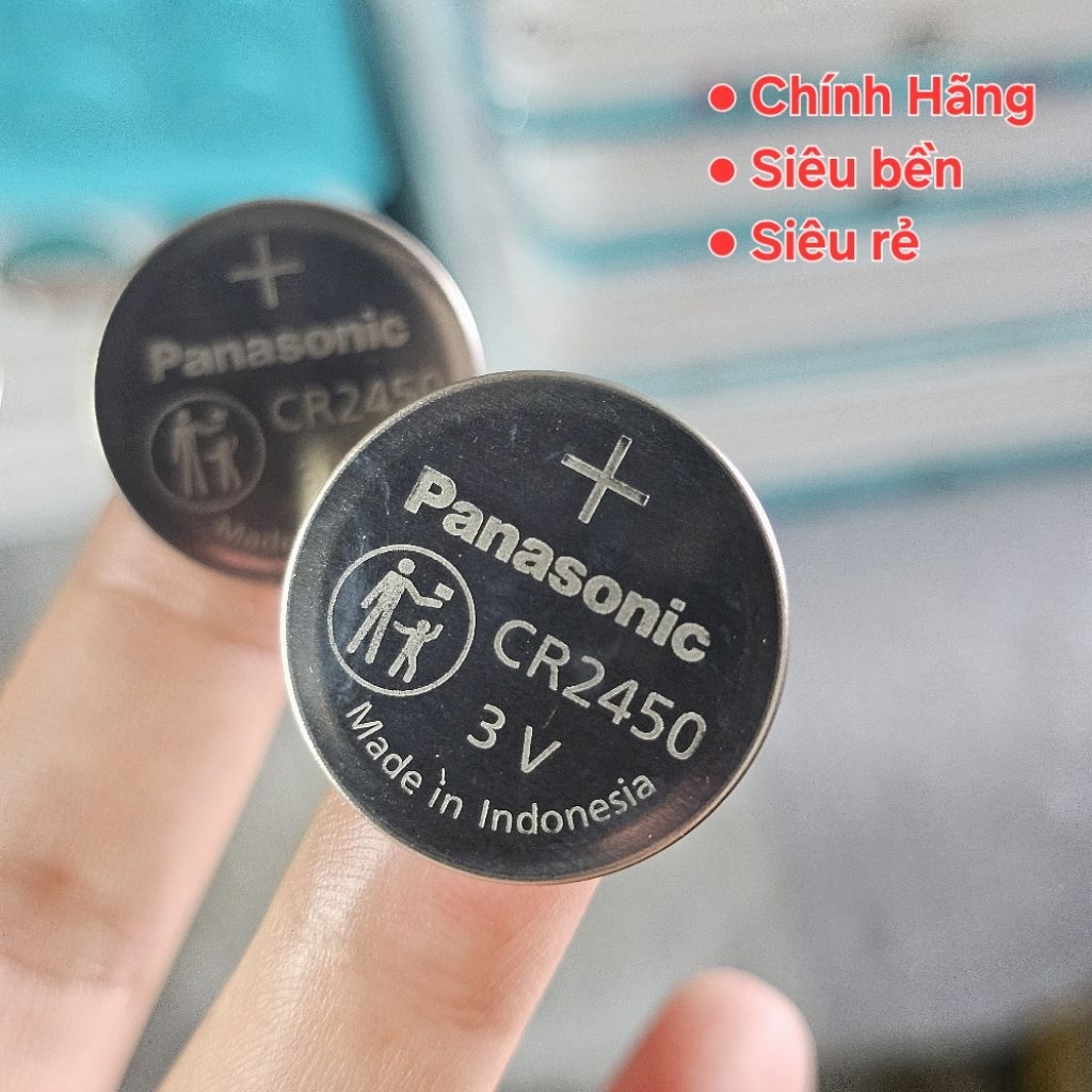 Pin Panasonic CR2450 3v | Shopee Việt Nam