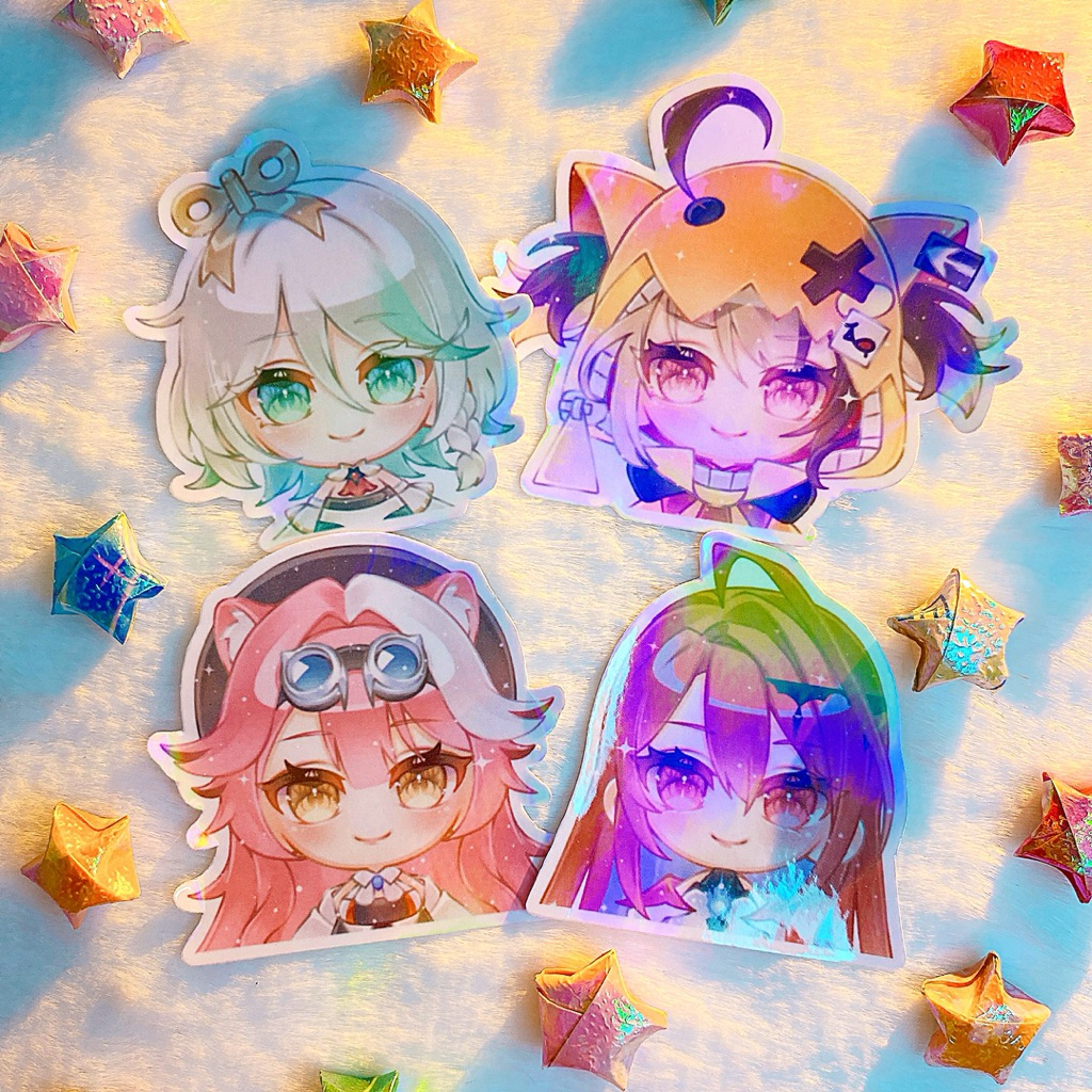 Sticker - Hololive Vtuber EN Gen 3 Justice | Shopee Việt Nam