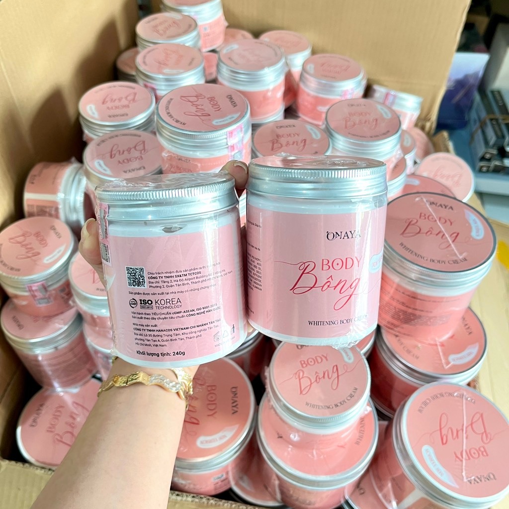 [Ảnh thật] kem body bông onaya chính hãng đủ 3 size | Shopee Việt Nam