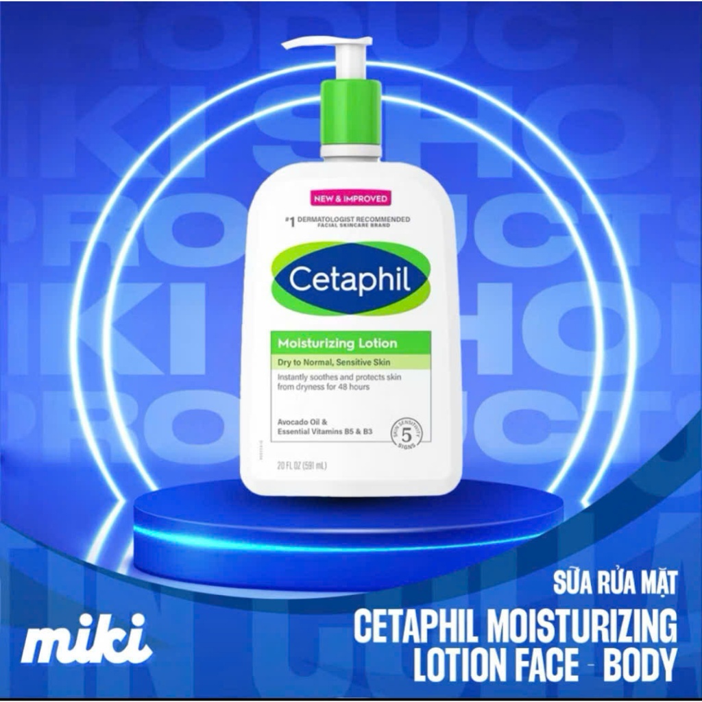 Sữa Dưỡng Thể Cetaphil Moisturizing Lotion Face & Body 591ml Mỹ Free ...