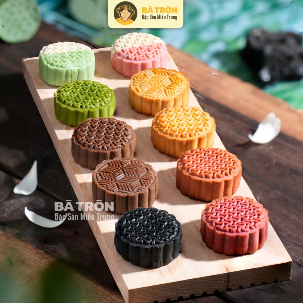 Bánh Trung Thu Mini Healthy Ăn Kiêng Không Đường, Ít Ngọt Thập Cẩm, Đậu ...