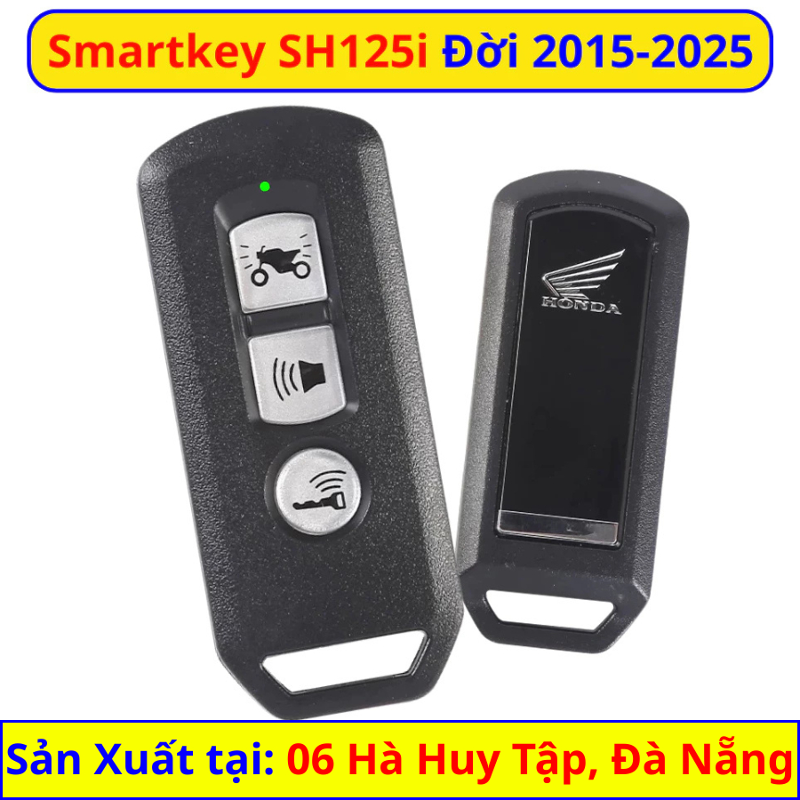 Chìa khóa xe máy Honda Smart Key SH 125 150 ( Tặng dây cài đặt smartkey ...