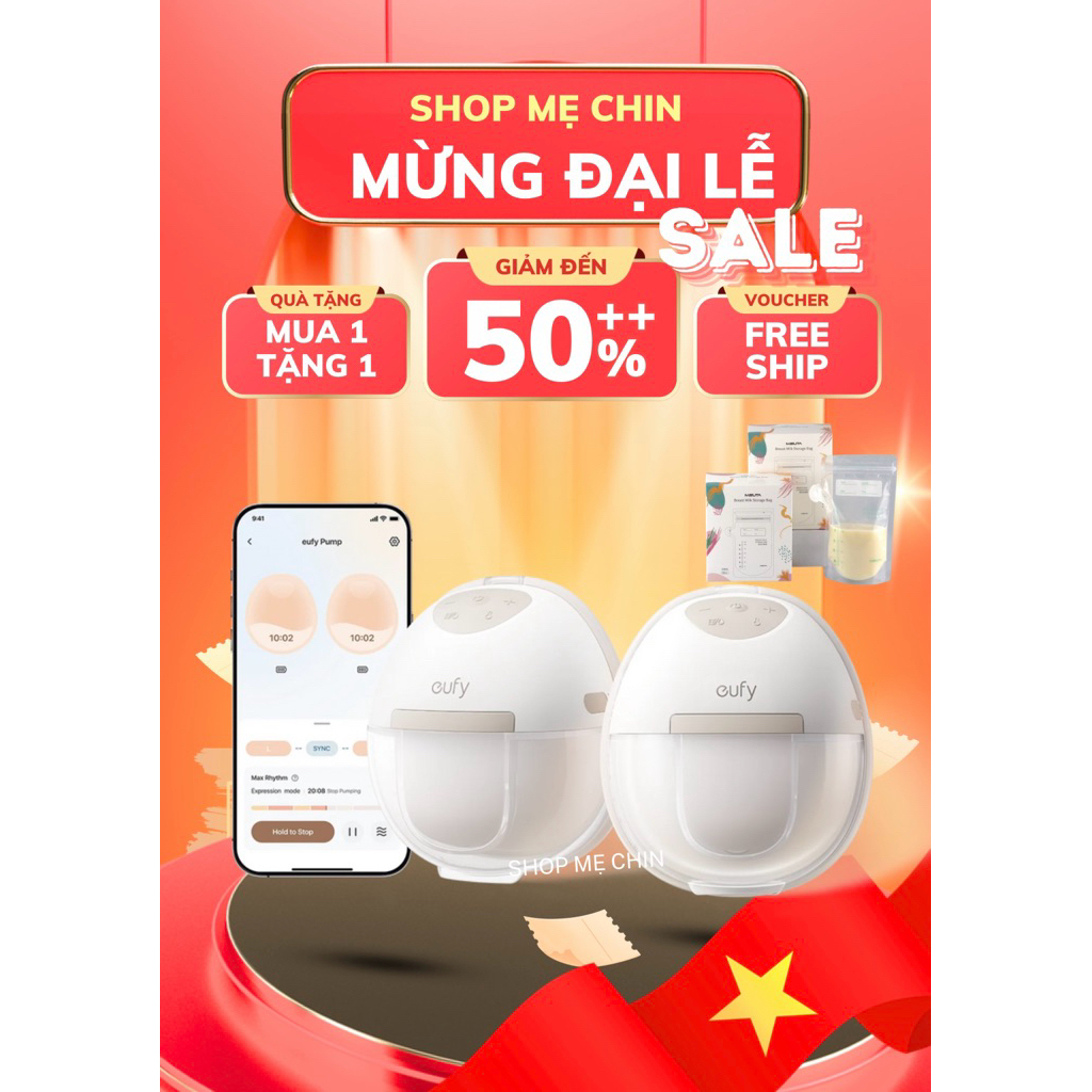 Máy hút sữa Eufy E20 new 100% [BH 12 tháng] | Shopee Việt Nam
