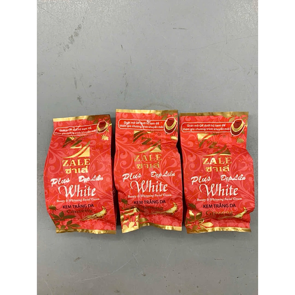 KEM ZALE ĐỎ NHÂN SÂM THÁI LAN LOẠI 1 PLUS WHITE GINSENG 6GR | Shopee ...