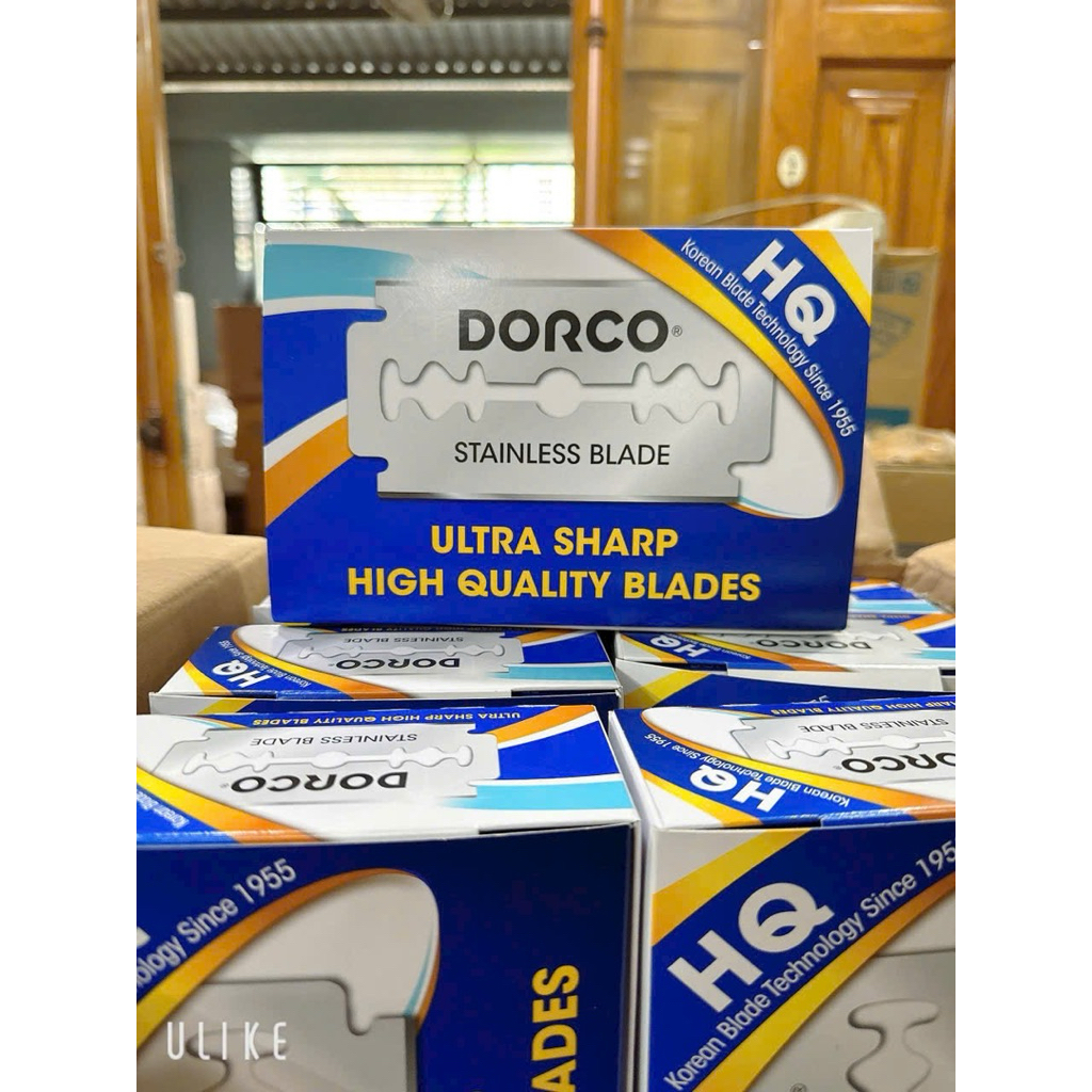 Dao lam Dorco Trắng ST300 hộp to 1000 lưỡi | Shopee Việt Nam