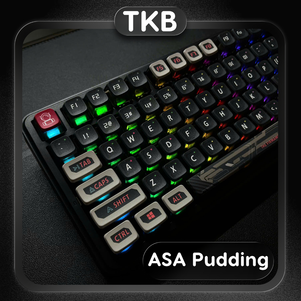 Keycap Xuyên Led Pudding ASA Profile | PBT + PC | 116 Key | Shopee Việt Nam