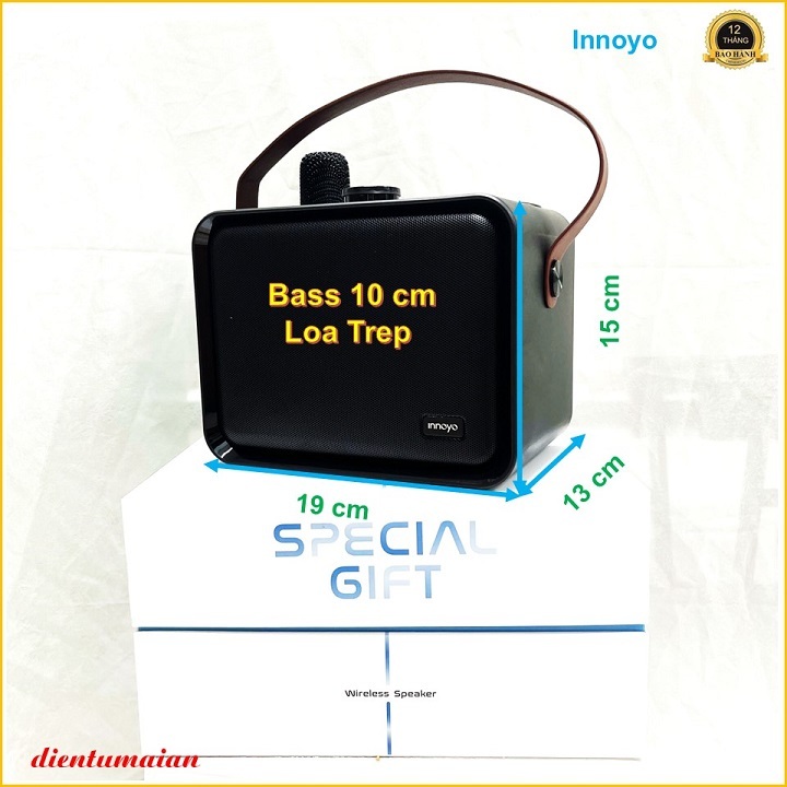 Loa Bluetooth Wireless InnoSound S1 chính hãng OPPO có quai xách,Innoyo ...