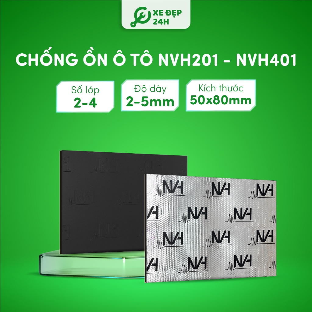 Tấm cách âm chống ồn ô tô NVH Tech sẵn keo dán tiện lợi, tiêu âm tuyệt đối | Shopee Việt Nam