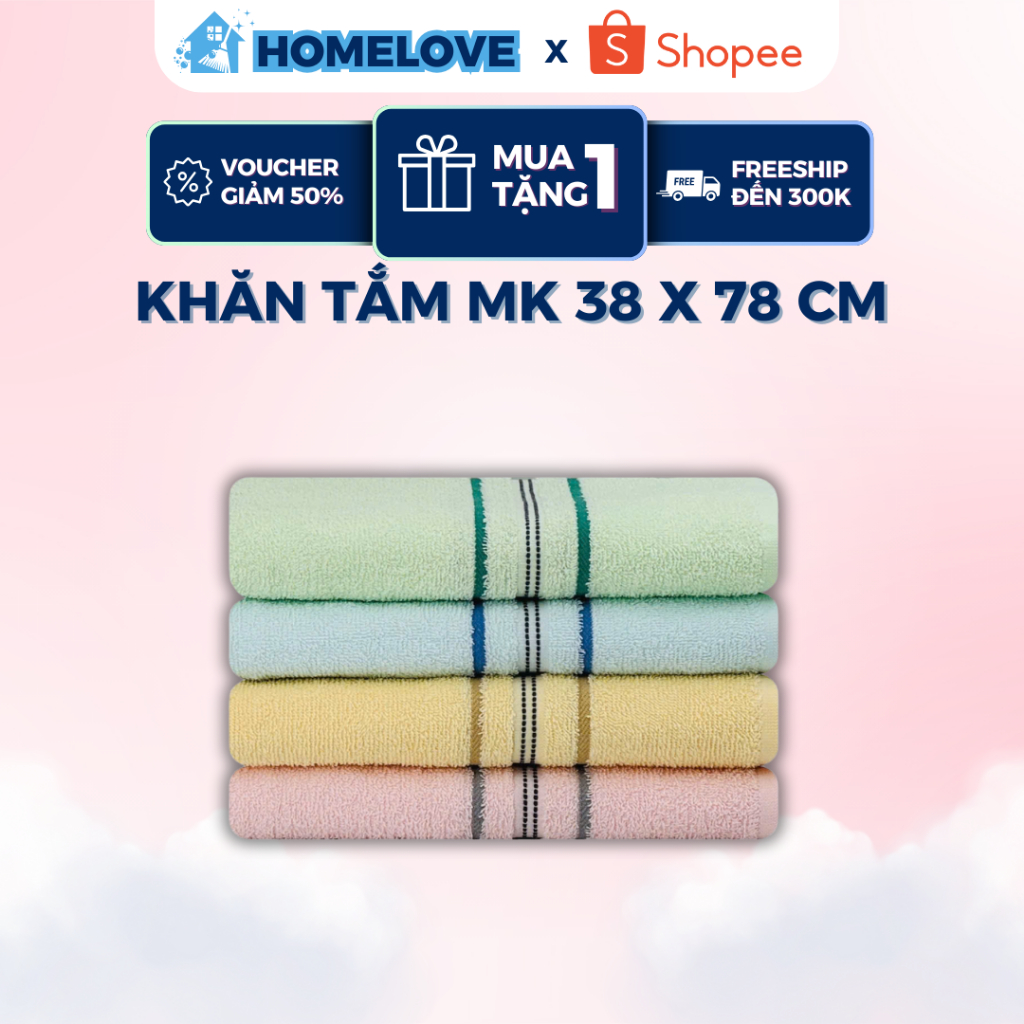 [QUÀ TẶNG] KHĂN TẮM CAO CẤP MK FK01 38x78cm | Shopee Việt Nam