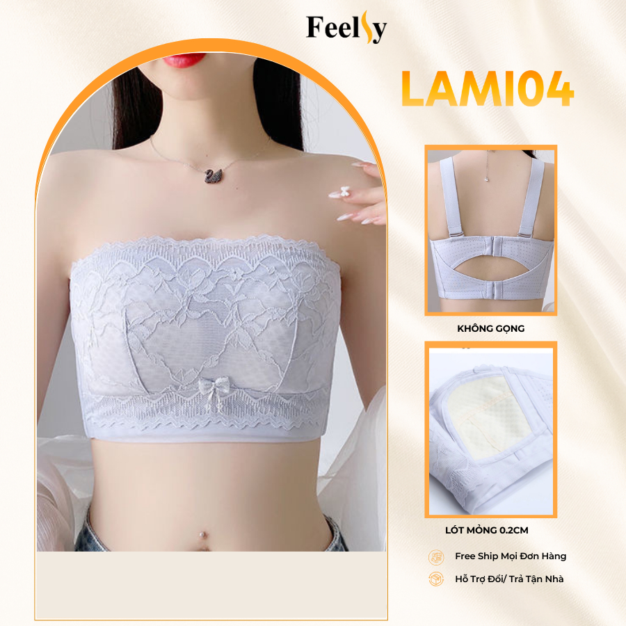 Áo Ngực FEELSY Bra Cúp Ngực Định Hình Bản To Chống Xệ Chống Tụt Giảm Mỡ Lưng Nách Lami 04 ...