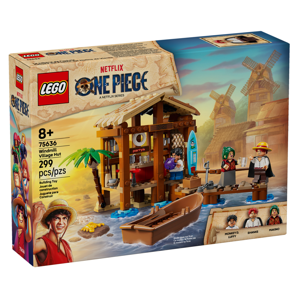 [HAPPY.BRICKS] LEGO ONE PIECE 75636 - TÚP LỀU LÀNG CỐI XAY GIÓ | Shopee ...