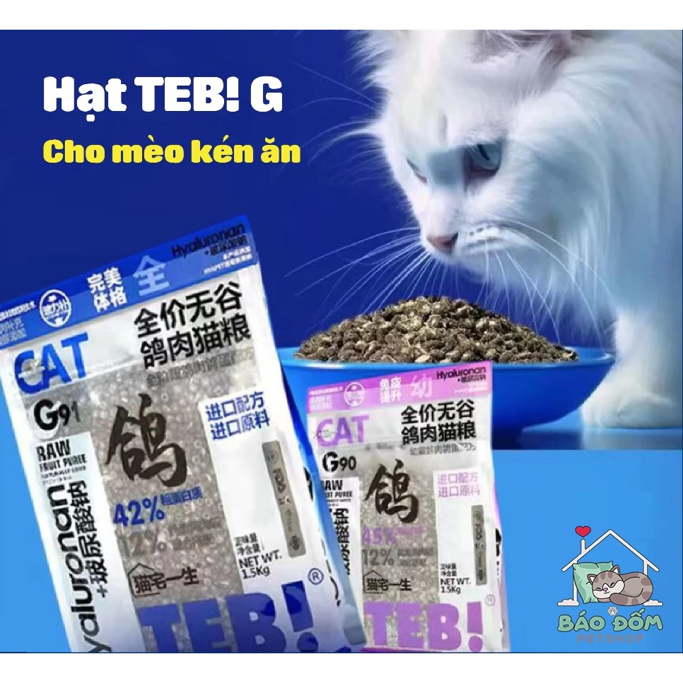 Hạt TEB G Mix Chà Bông Bồ Câu cho mèo mọi lứa tuổi | Shopee Việt Nam