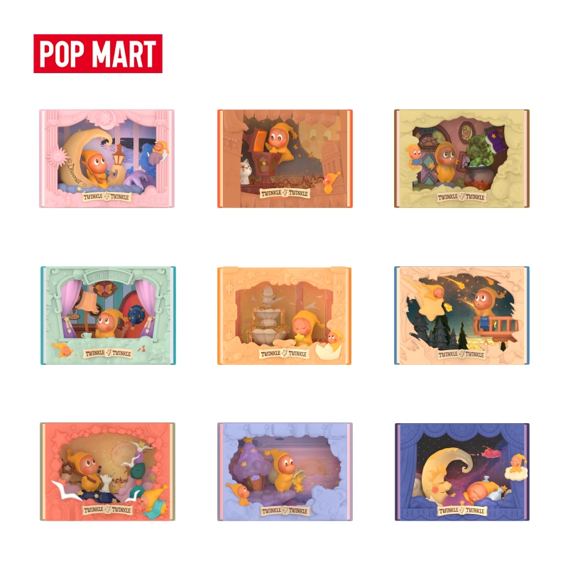 POP MART Twinkle Twinkle Light Up Series Scene Sets - Whole Set ...