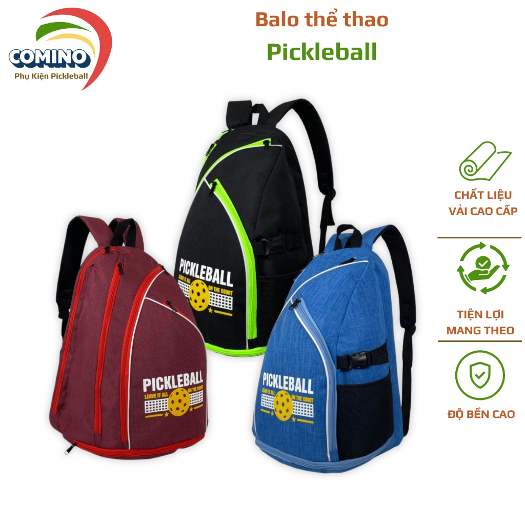 Balo Pickleball đựng vợt thể thao chống thấm, túi đựng vợt Pickleball ...