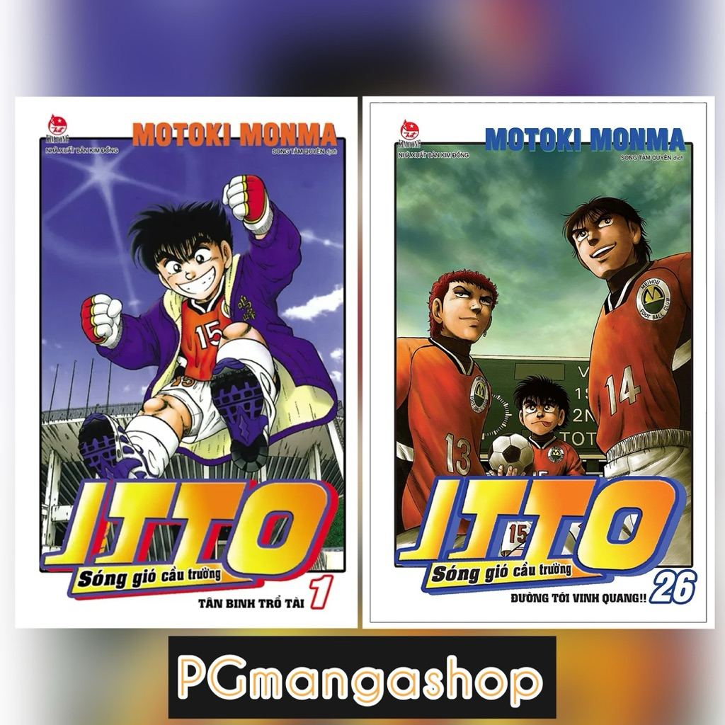 Truyện Tranh | Itto Sóng Gió Cầu Trường (trọn bộ 26 tập) | Shopee Việt Nam