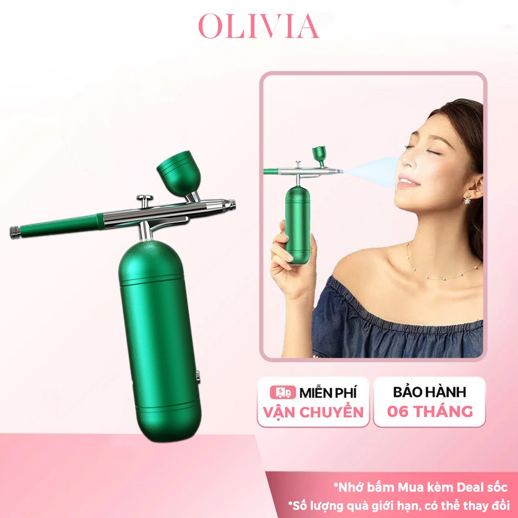 Máy phun oxy tươi dùng cho spa cung cấp oxy giúp tăng sinh collagen và trẻ hóa làn da OLIVIA ...